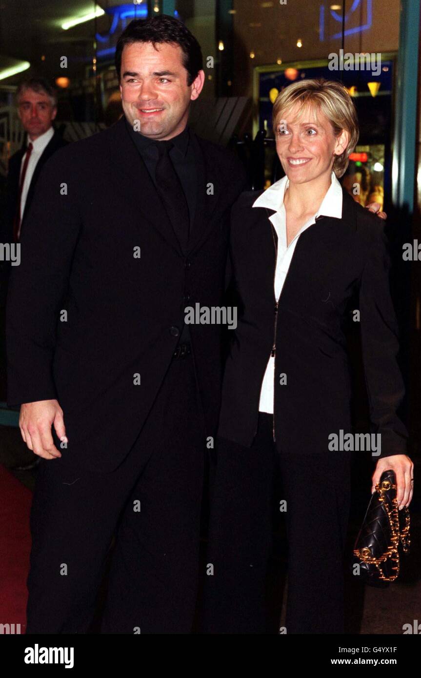Harlequins Rugby player Will Carling with his wife Lisa arrive for the ...