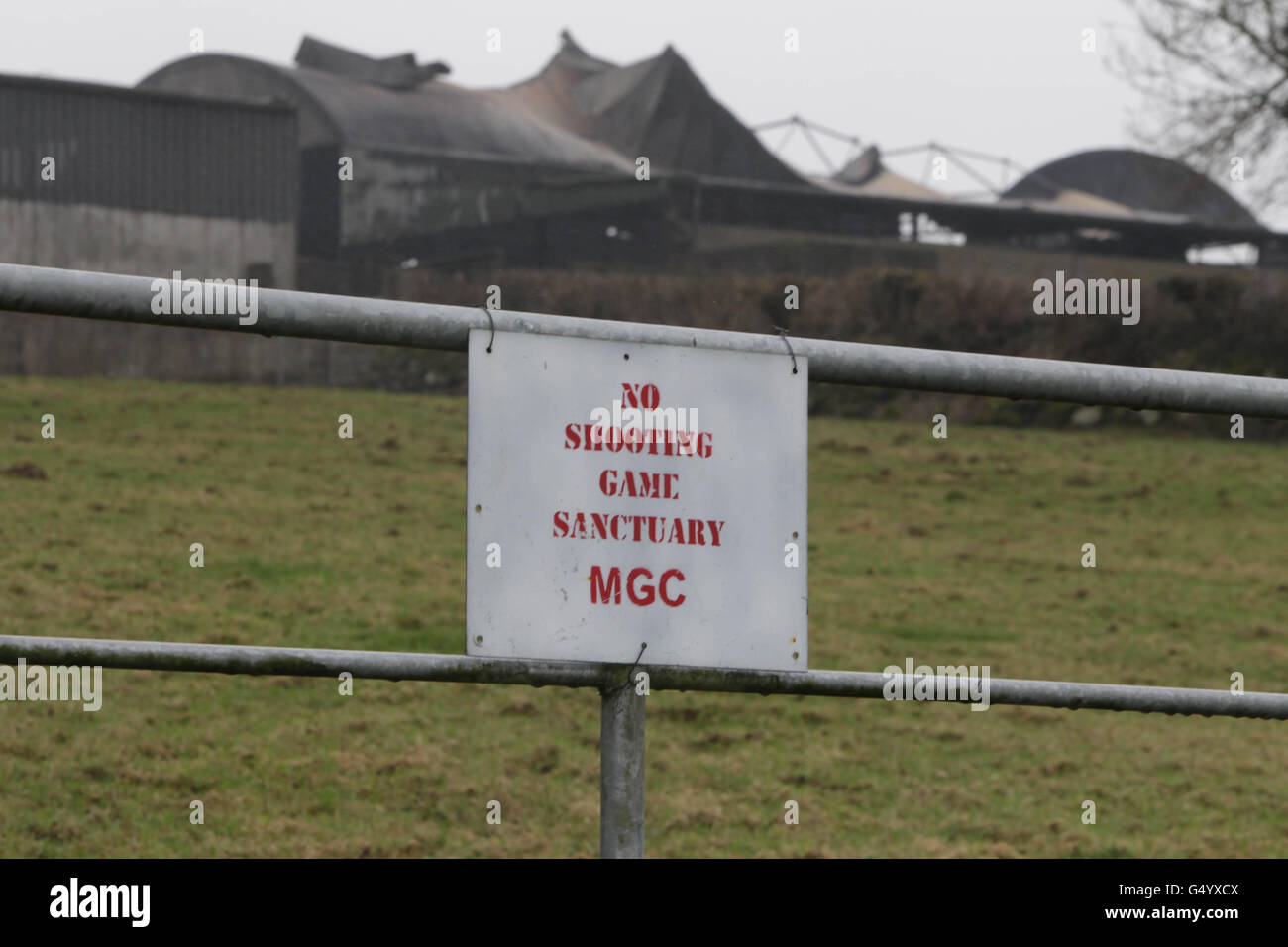 Bodies found on farm Stock Photo - Alamy