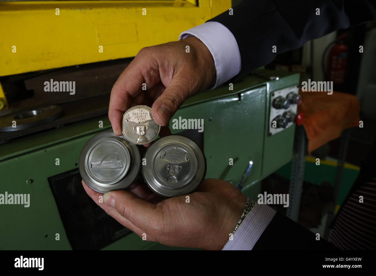 Carling Cup Medals Factory Tour High Resolution Stock Photography and ...