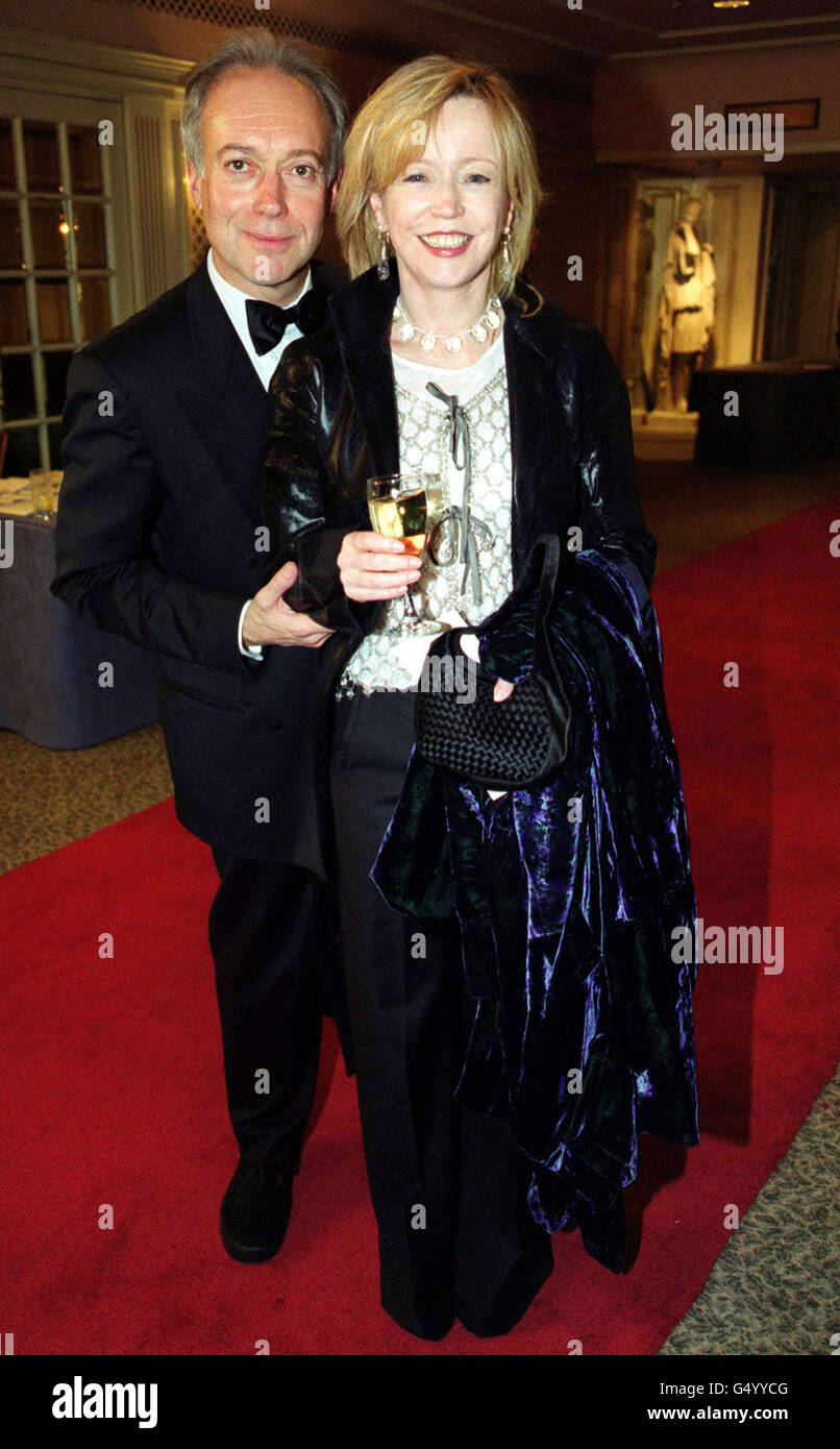 HELLO OUT: Actor Nicholas Grace and actress Angharad Rees arriving at ...