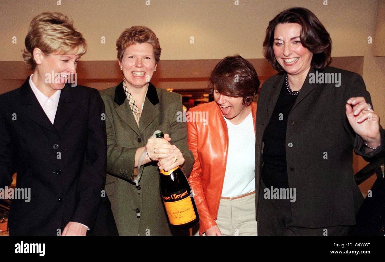 Four of the finalist in the Veuve Cliquot Award Business Woman of the ...