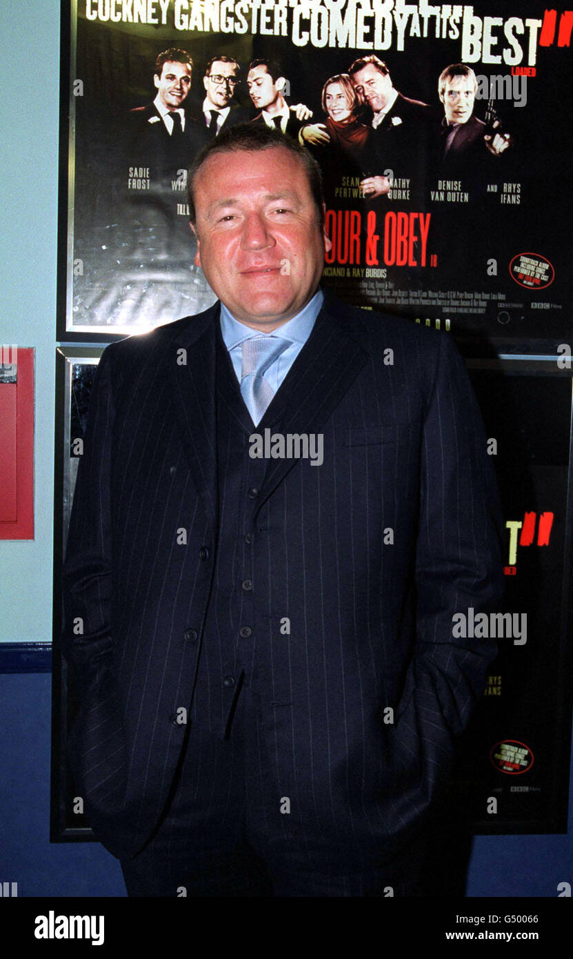 Actor Ray Winstone, who stars in the film, arriving for the world ...