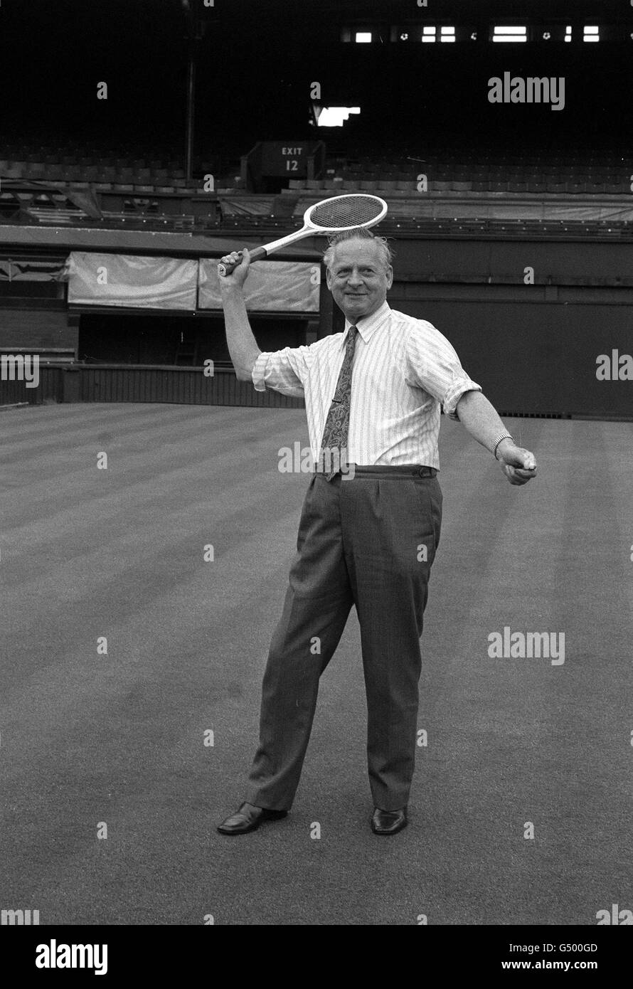 Percy Thrower Wimbledon Stock Photo - Alamy