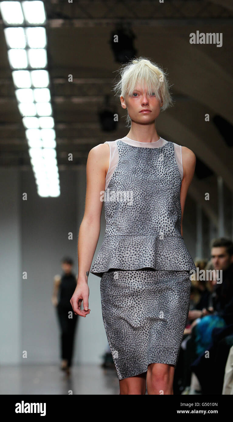 The simone rocha fashion show at somerset house hi-res stock ...