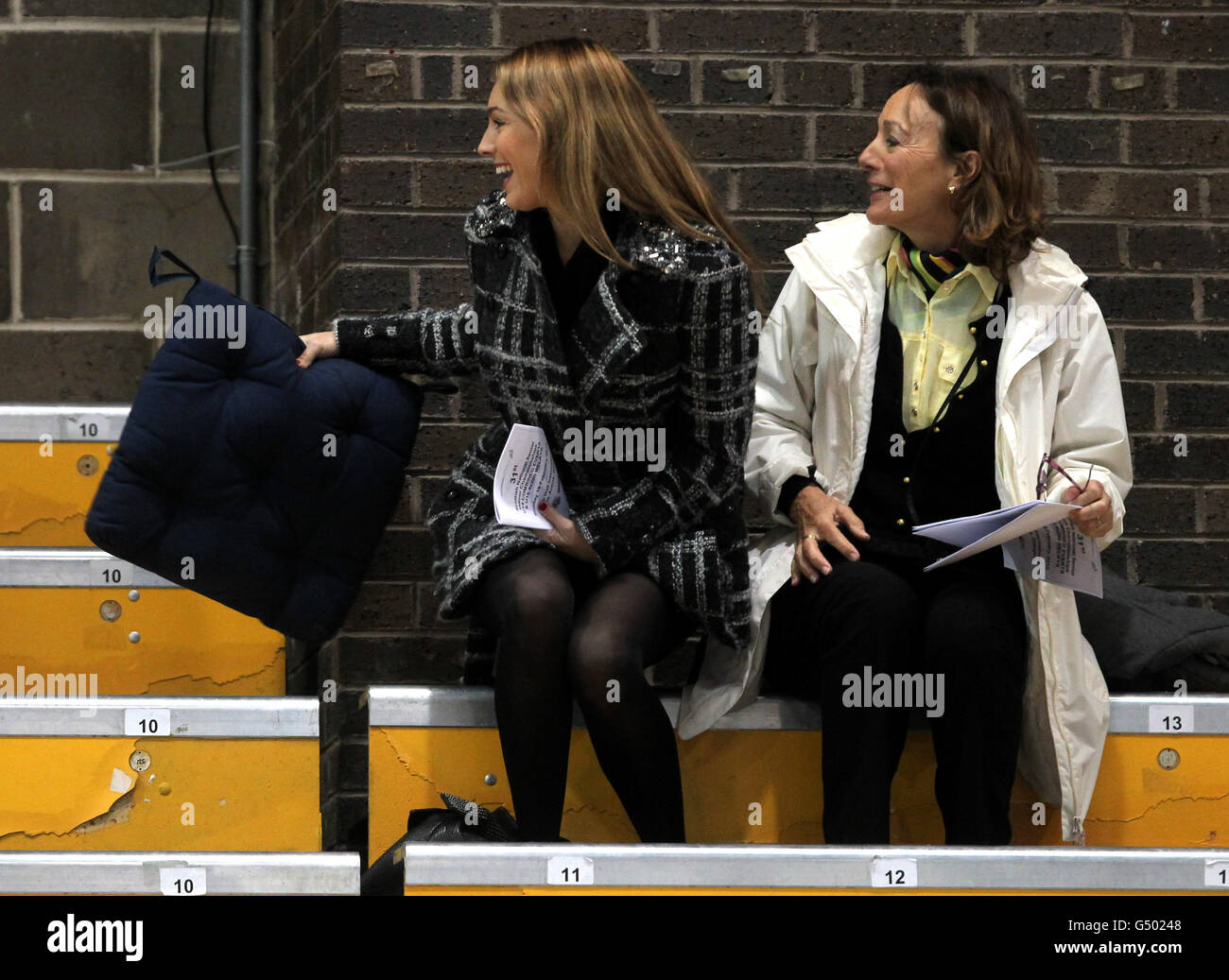 Celebs attend the Scottish National Senior Indoor Championships ...