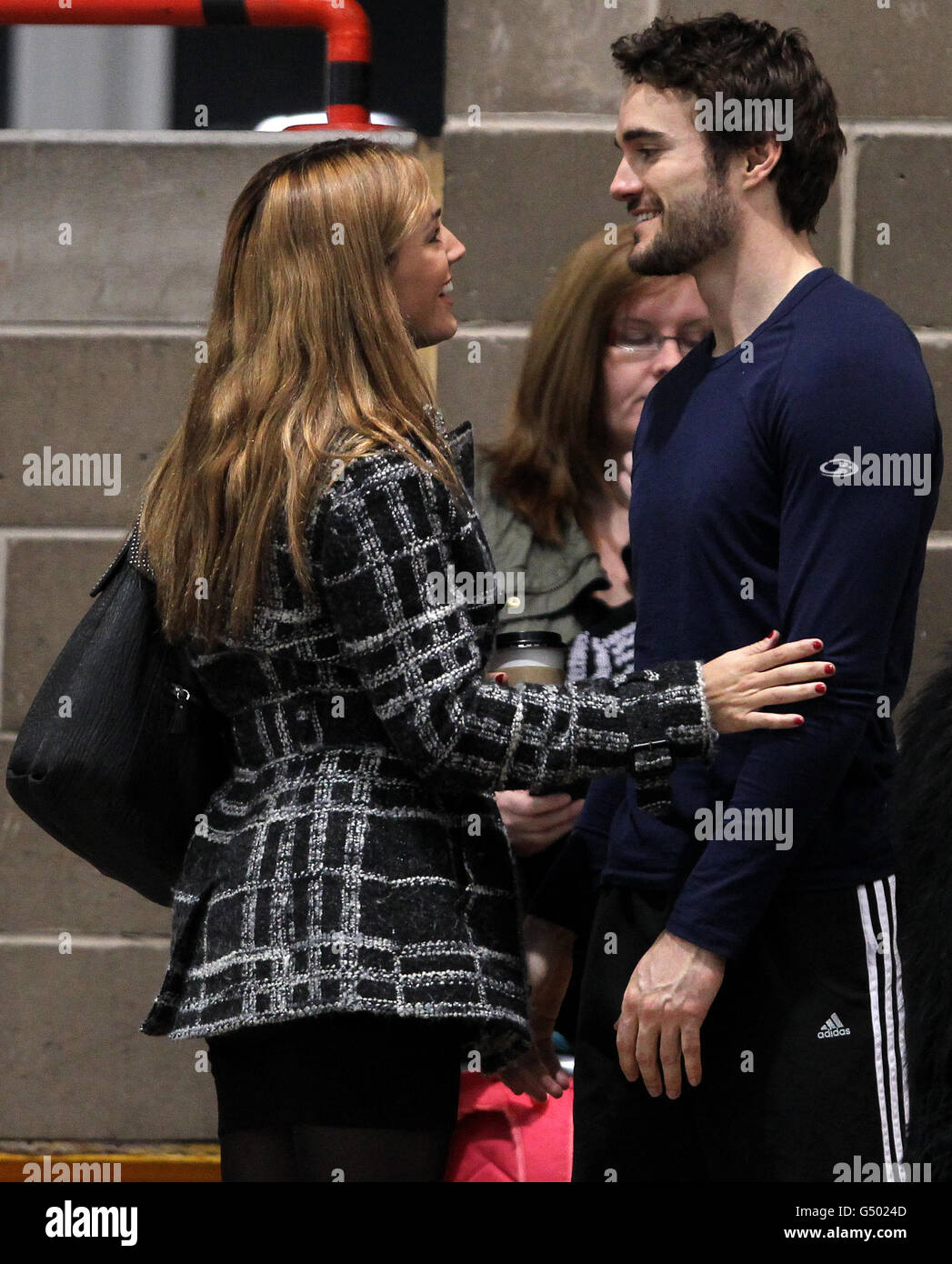 Celebs attend the Scottish National Senior Indoor Championships ...