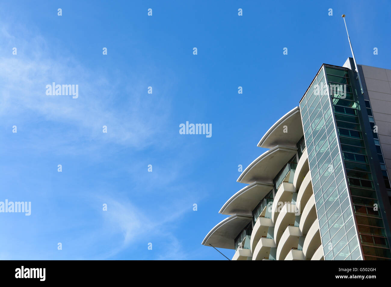 New Zealand, Auckland, Modern Building Stock Photo - Alamy