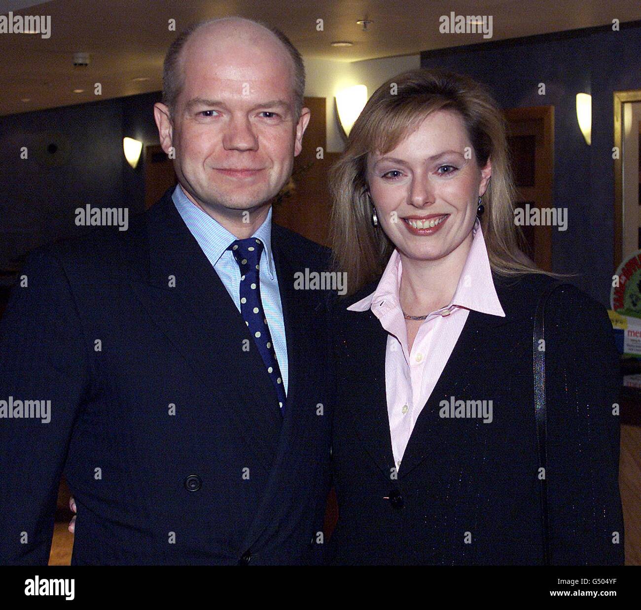 Tory conf ffion hague hi-res stock photography and images - Alamy