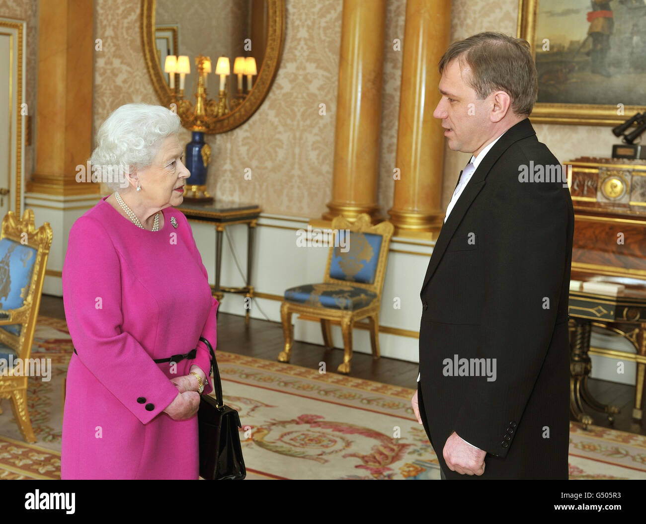 Ambassador moldova buckingham palace hi-res stock photography and ...