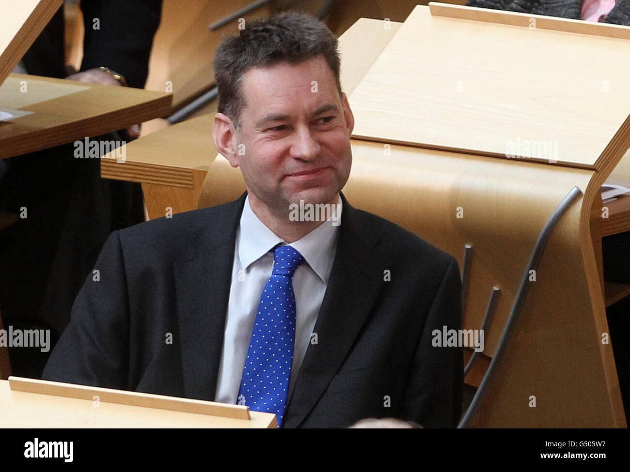 Conservative MSP Murdo Fraser during First Minister's Questions at the ...