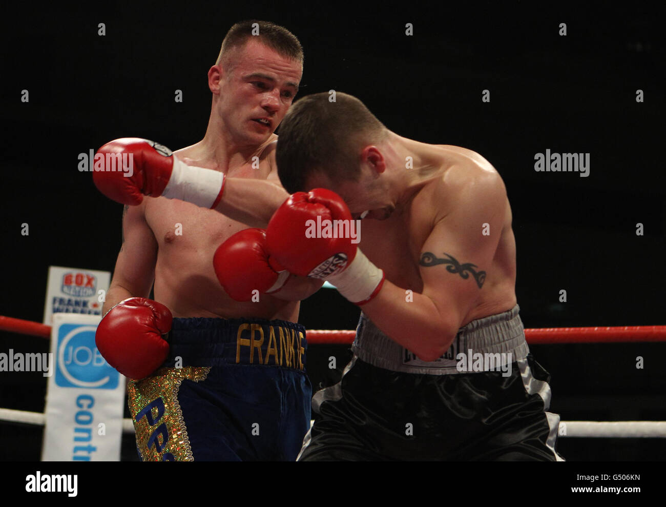 Boxing - Frankie Gavin v Kevin McIntyre - Motorpoint Arena Stock Photo ...