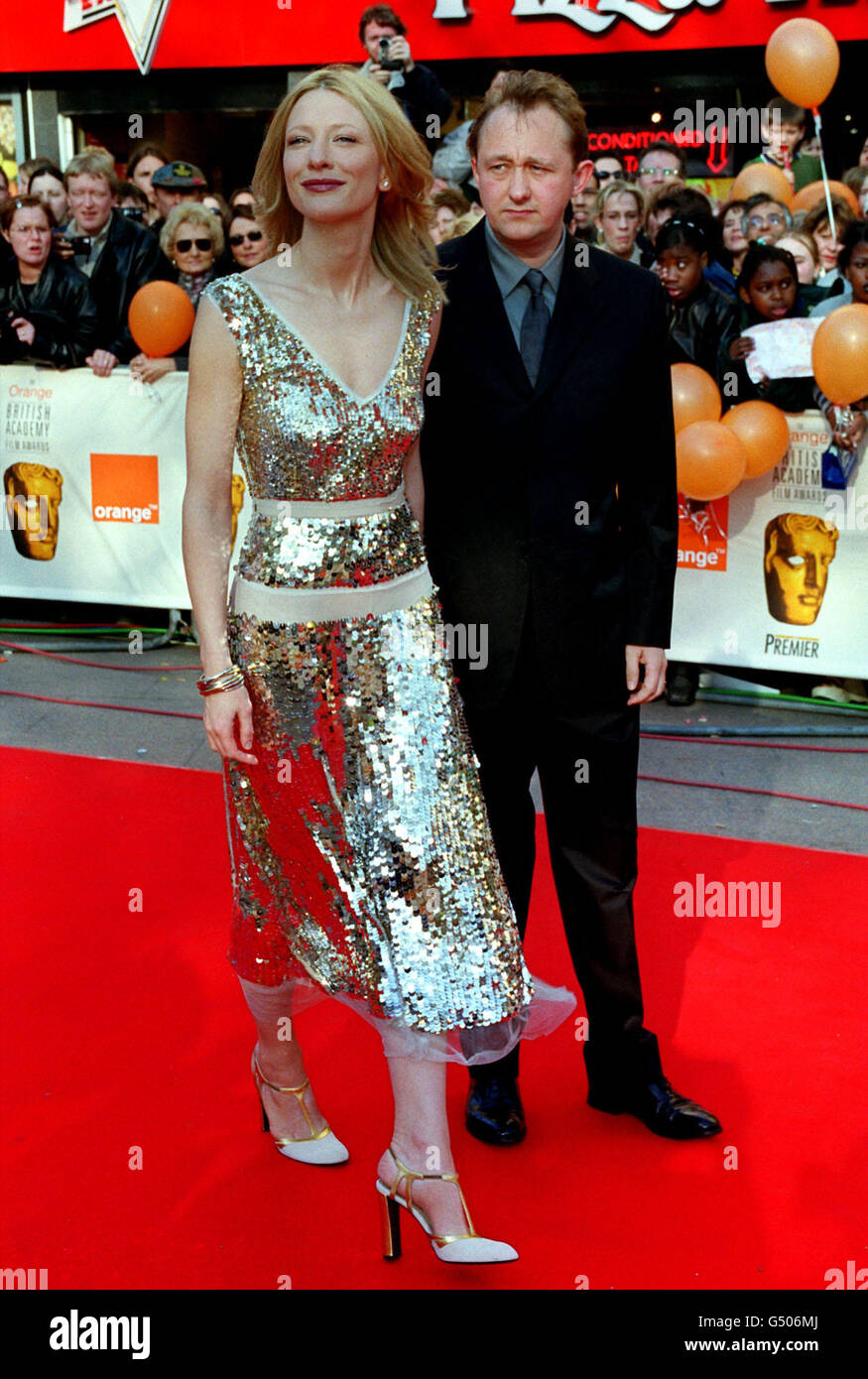 Actress cate blanchett and her husband andrew upton hi-res stock ...