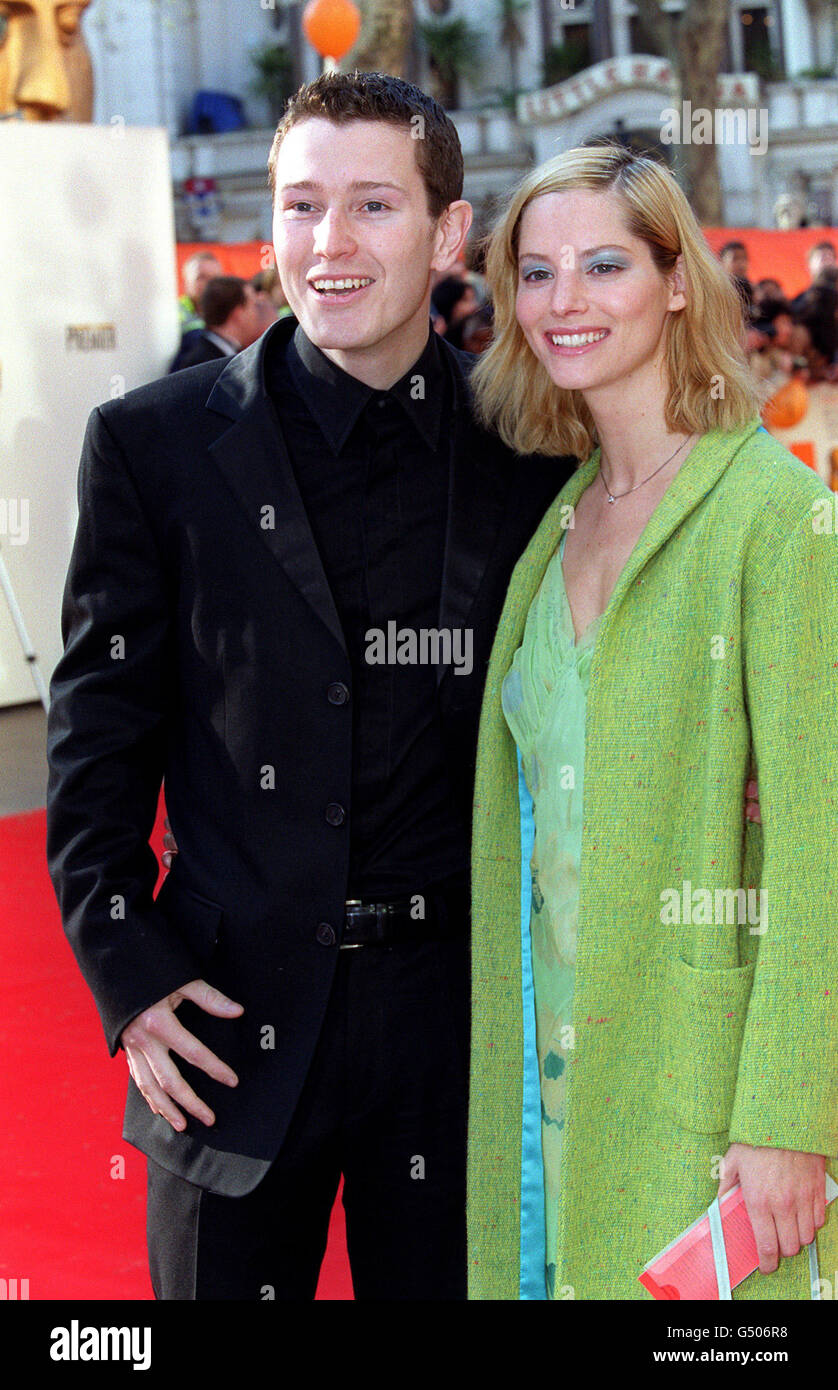 Actor nick moran arriving with his girlfriend hi-res stock photography ...