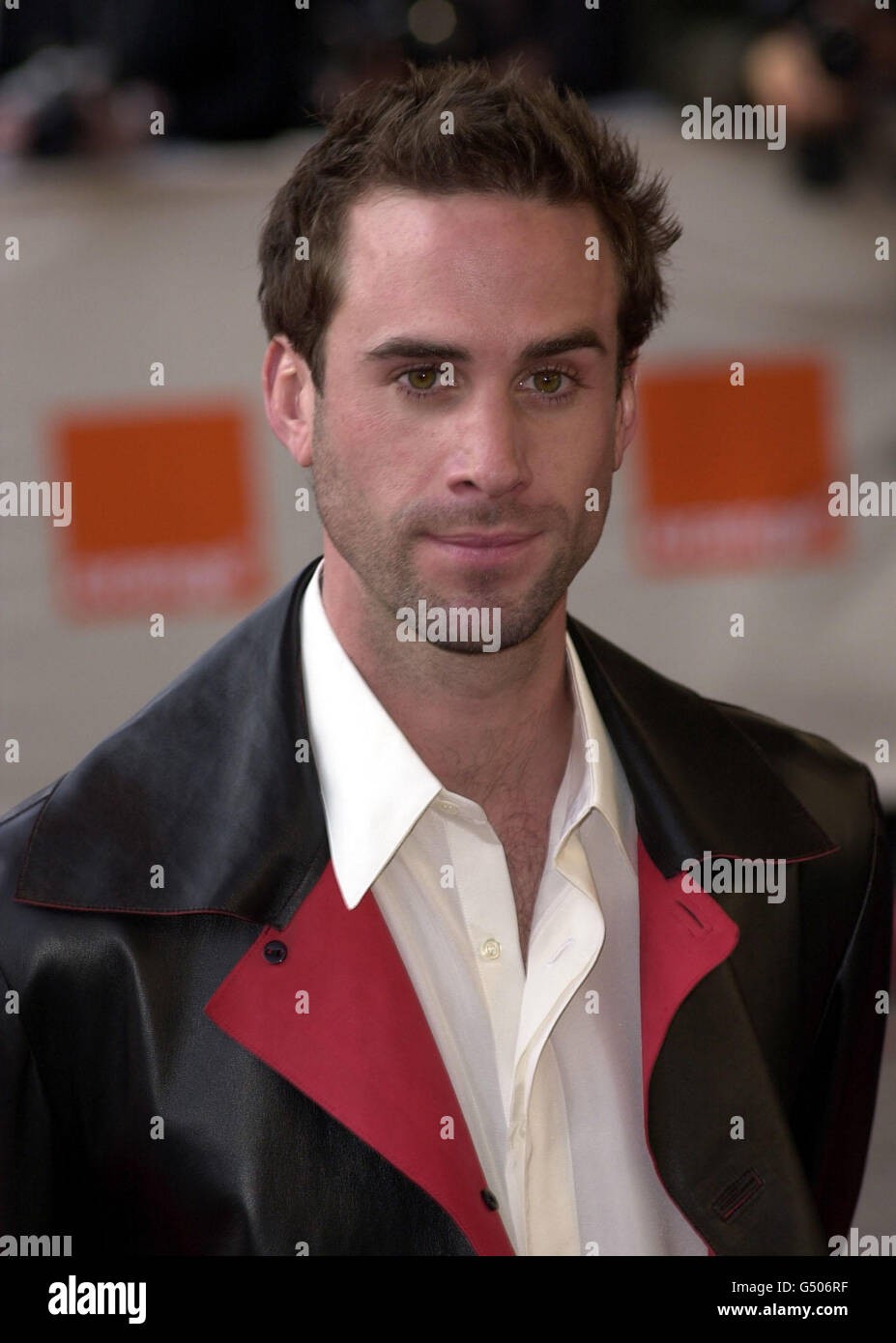 Actor Joseph Fiennes arriving at the Orange British Film Academy Awards ...