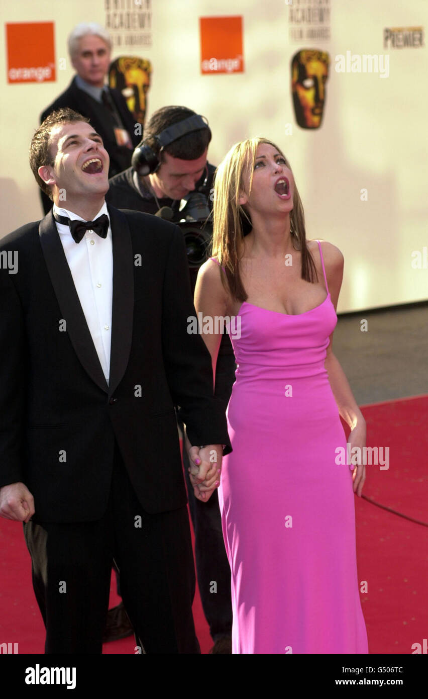 Actor Johnny Lee Miller with All Saints member Natalie Appleton ...