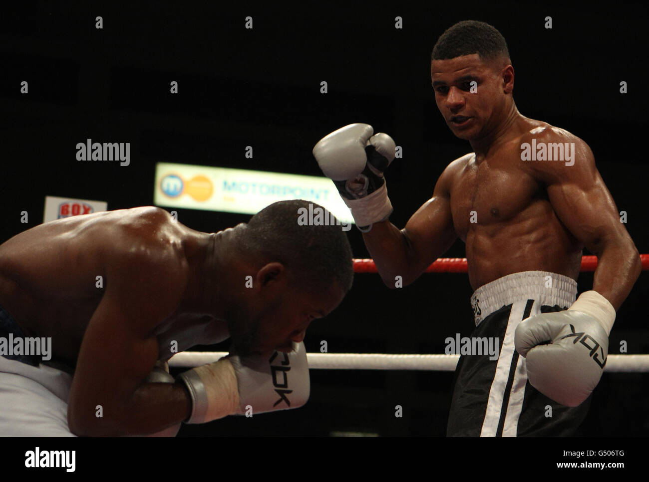 Boxing - Francis Robinson v Mark McKray - Motorpoint Arena Stock Photo ...