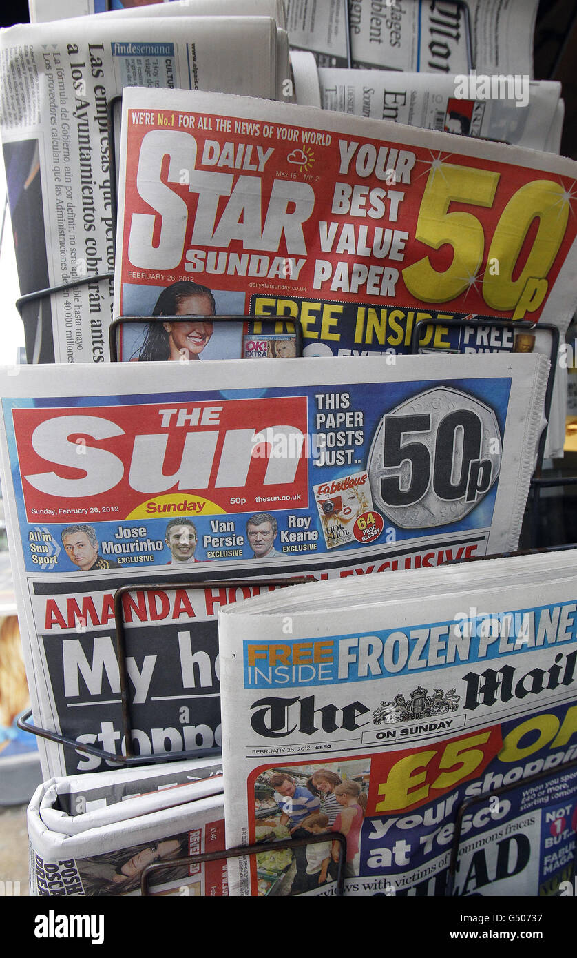 Sun on Sunday Stock Photo - Alamy