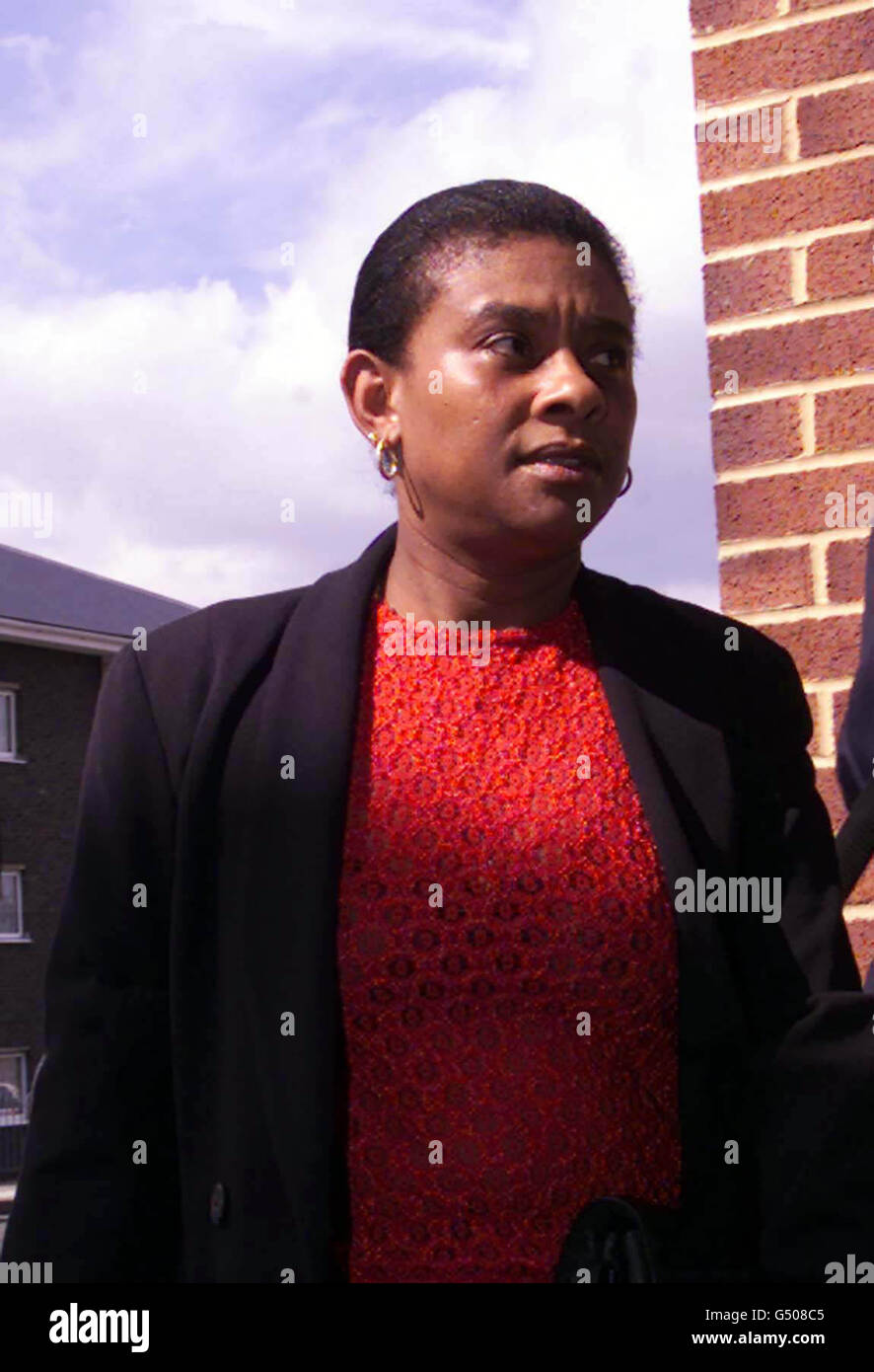 Mother murdered black teenager stephen lawrence hi-res stock ...