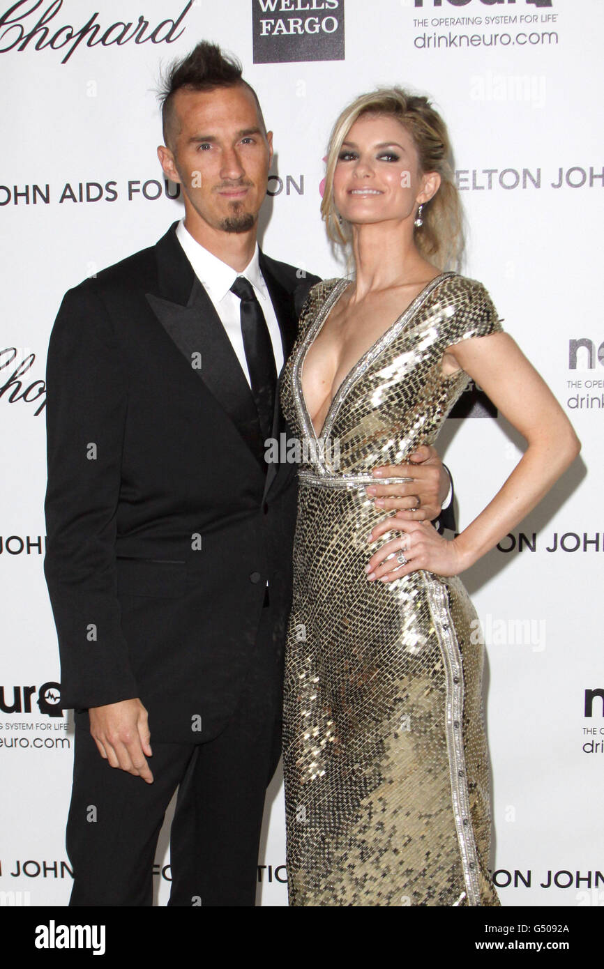 The 20th Annual Sir Elton John Oscar Party - Los Angeles Stock Photo ...