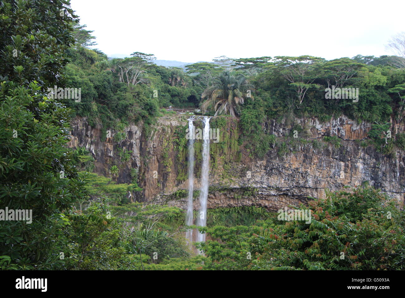 Chamarel Waterfall Mauritius Stock Photo - Alamy