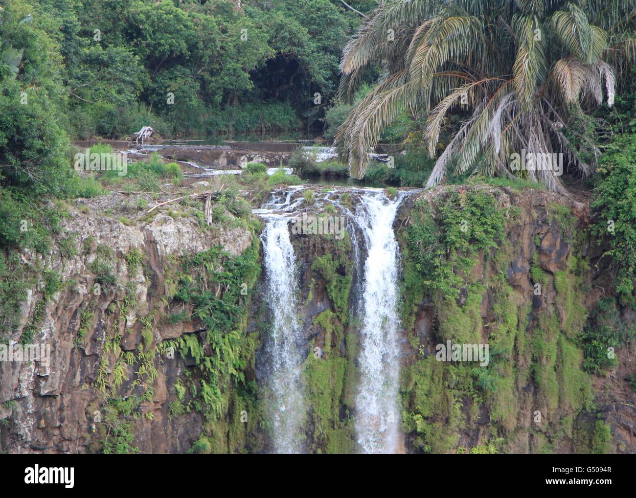 Chamarel Waterfall Mauritius Stock Photo - Alamy