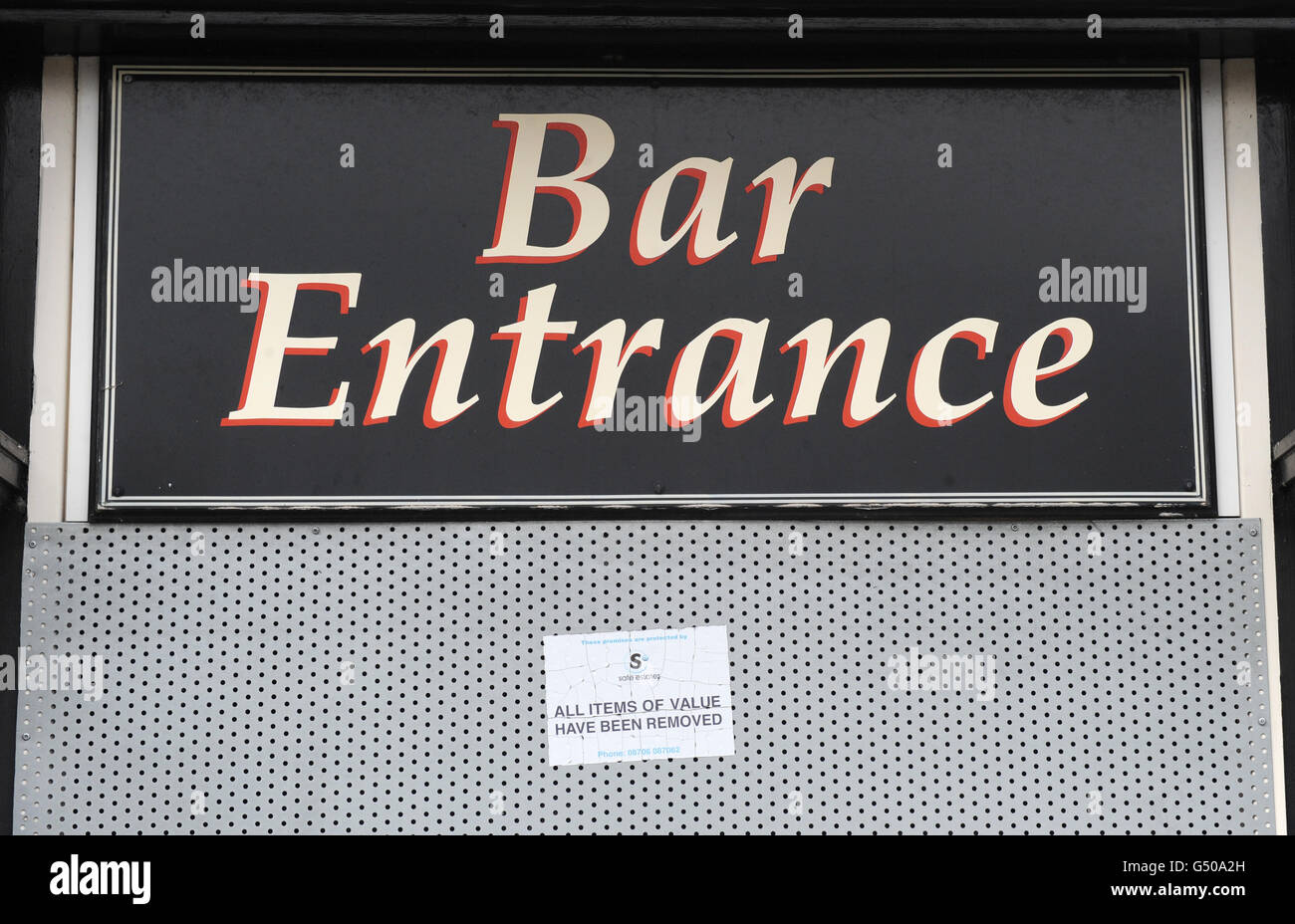 A general view of the derelict Old Star Inn pub at Collingham, Leeds ...