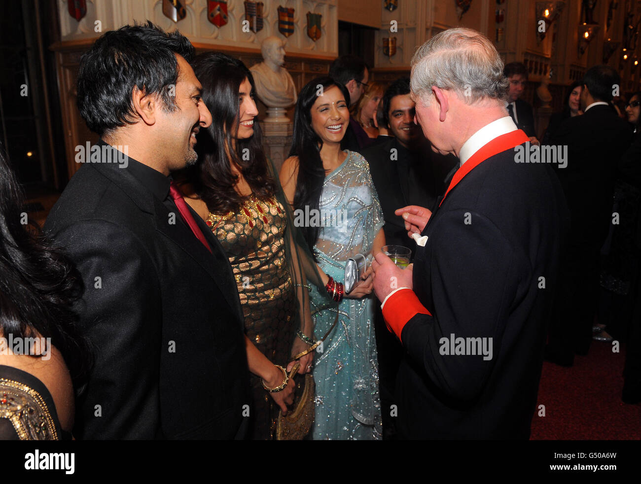 British Asian Trust reception Stock Photo - Alamy