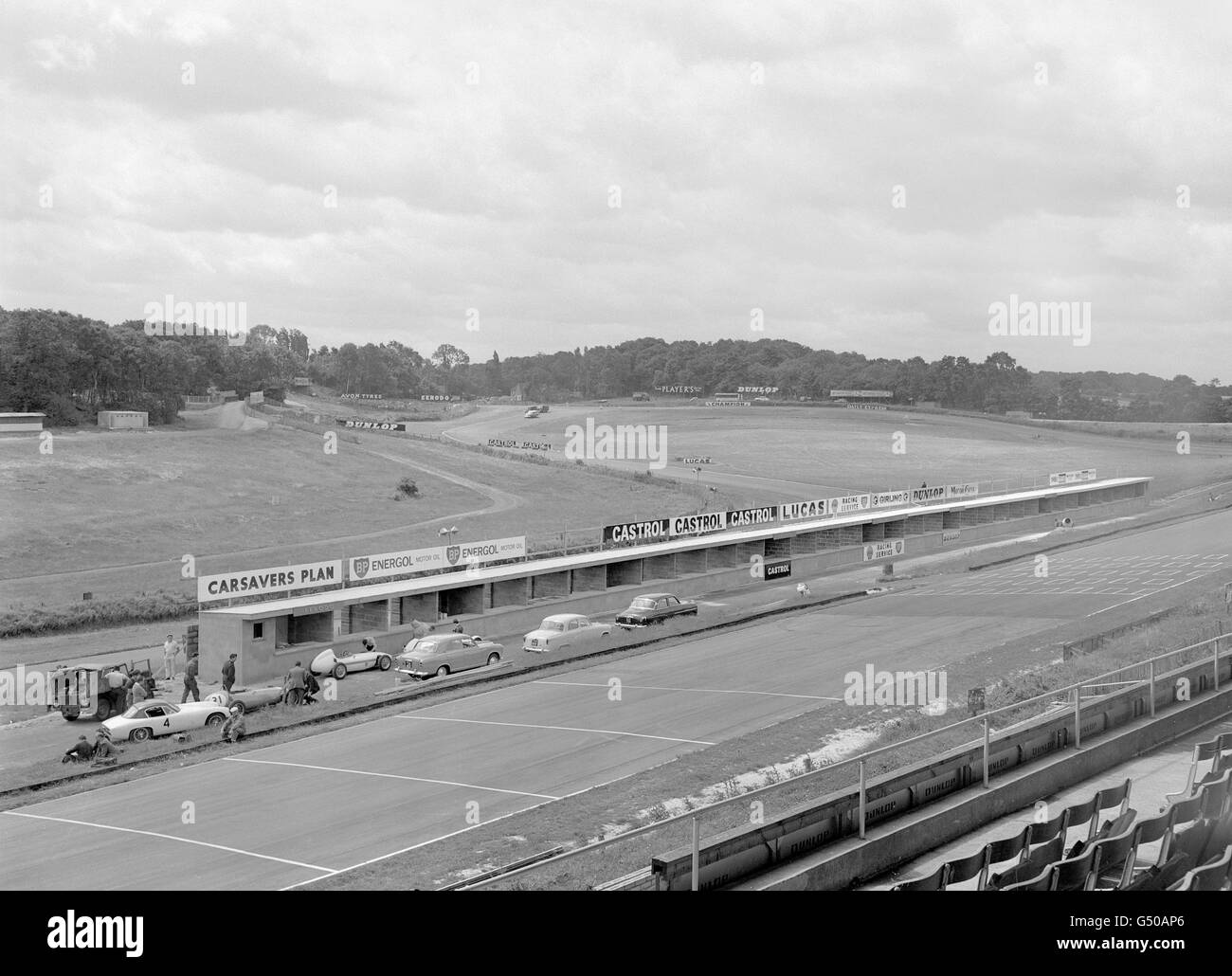 Motor Racing - Summer Testing - Brands Hatch. General view of Brands ...