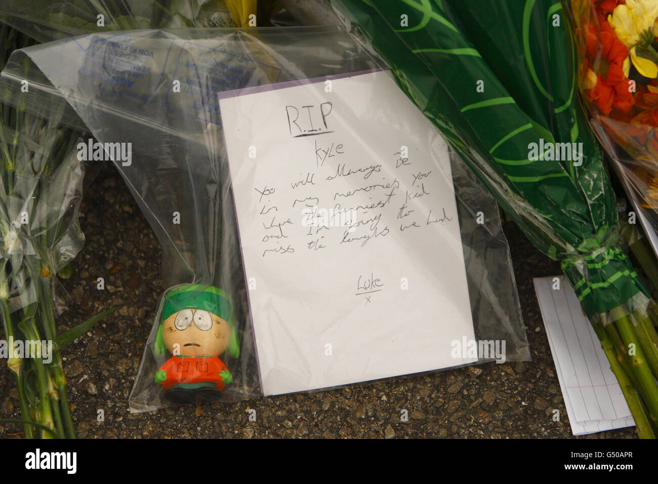 Kyle Rees death Stock Photo - Alamy