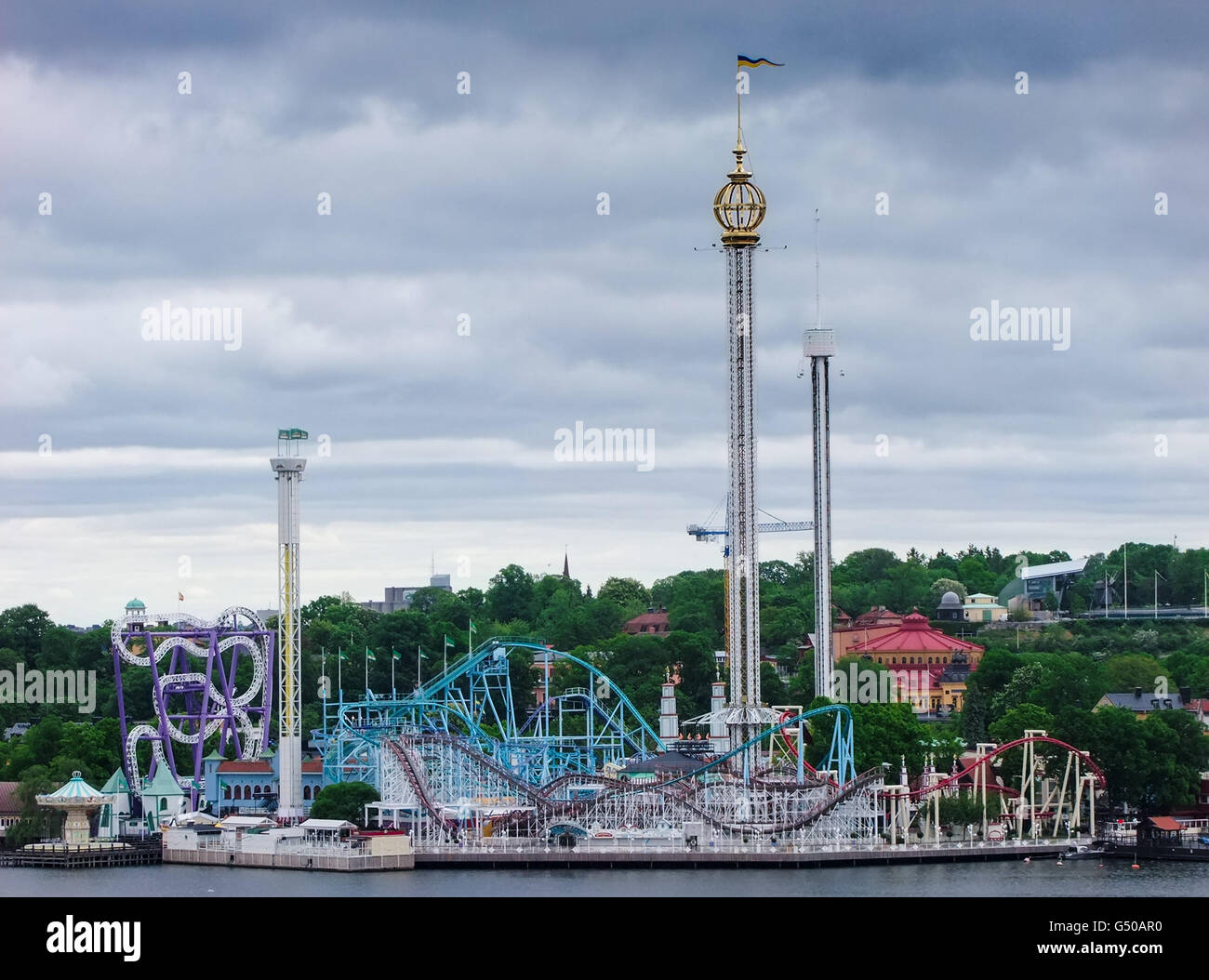 Stockholm theme park hi-res stock photography and images - Alamy