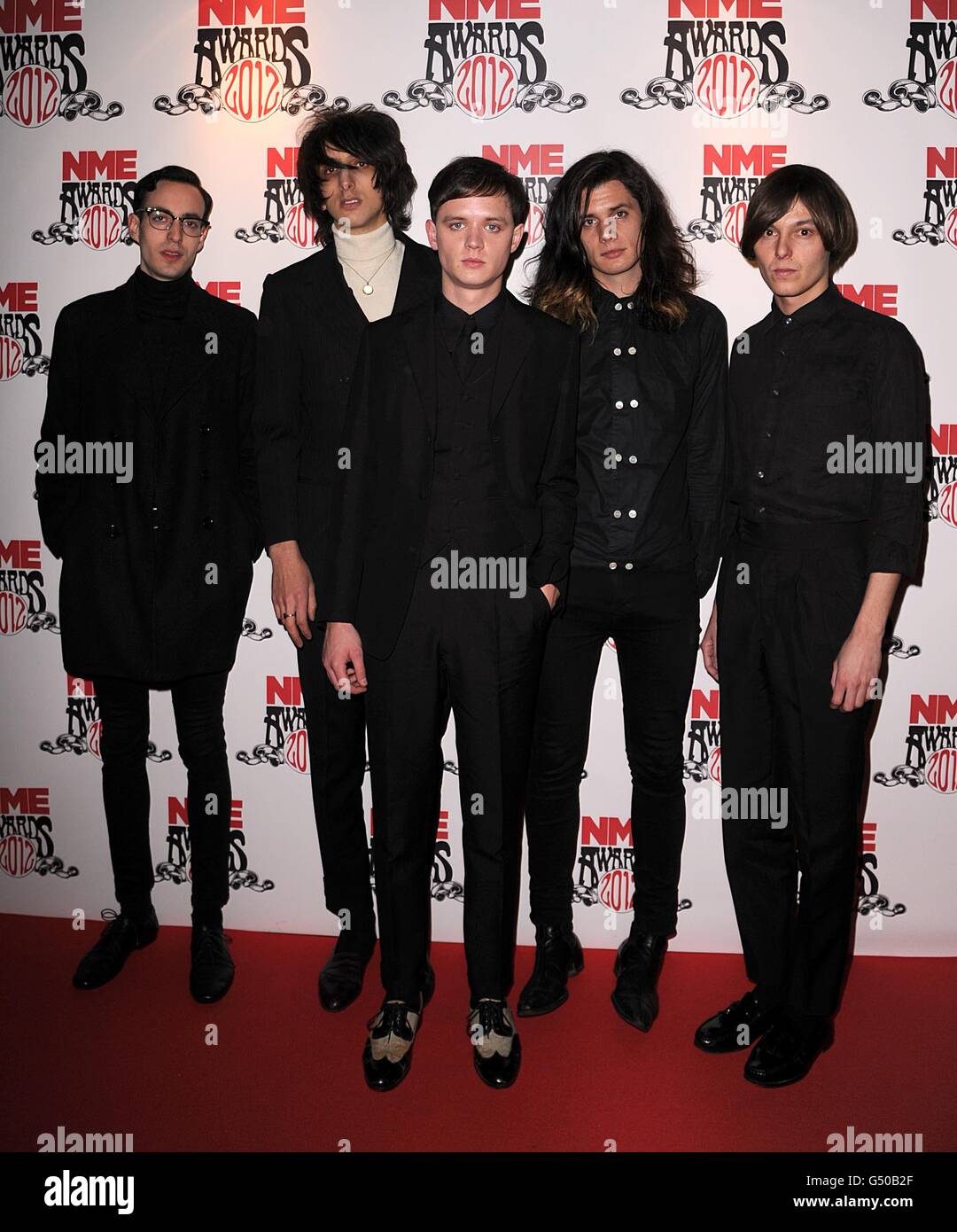 The horrors arriving nme awards hi-res stock photography and images - Alamy