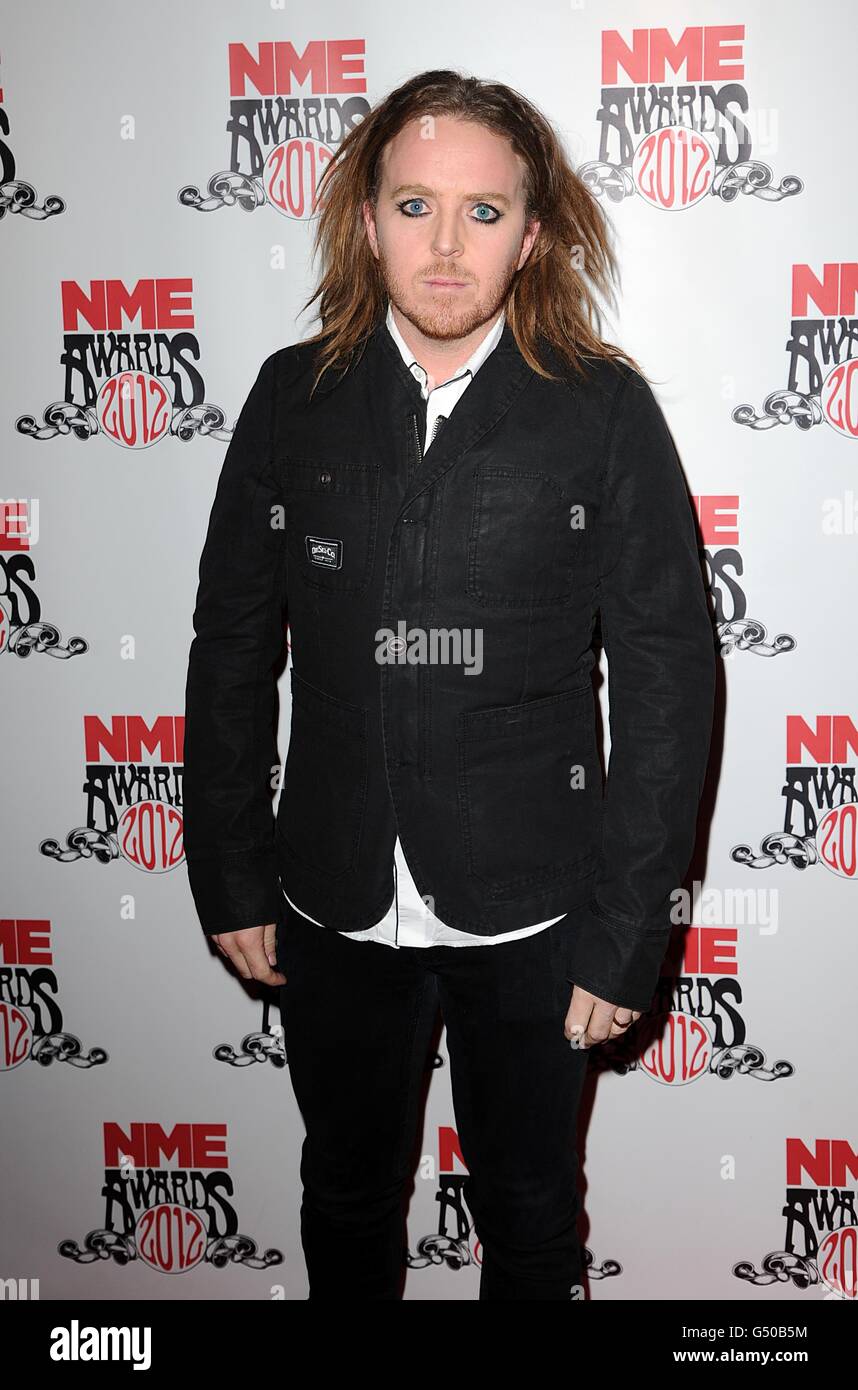 NME Awards 2012 - Arrivals - London. Tim Minchin arriving for the 2012 ...