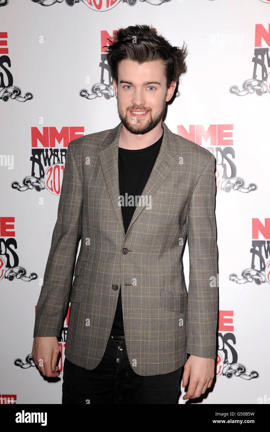 Jack Whitehall arriving for the 2012 NME Awards at the O2 Brixton ...