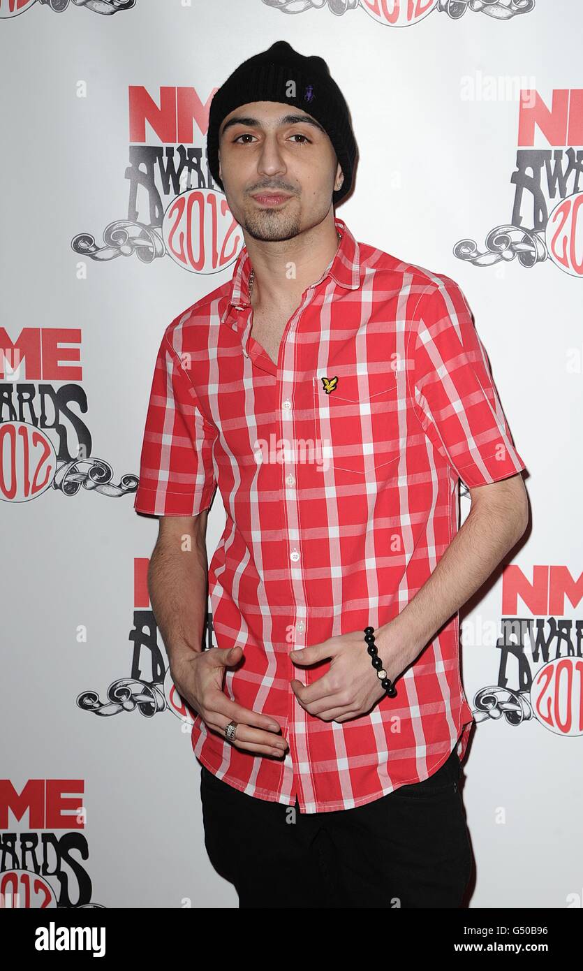 NME Awards 2012 - Arrivals - London Stock Photo - Alamy