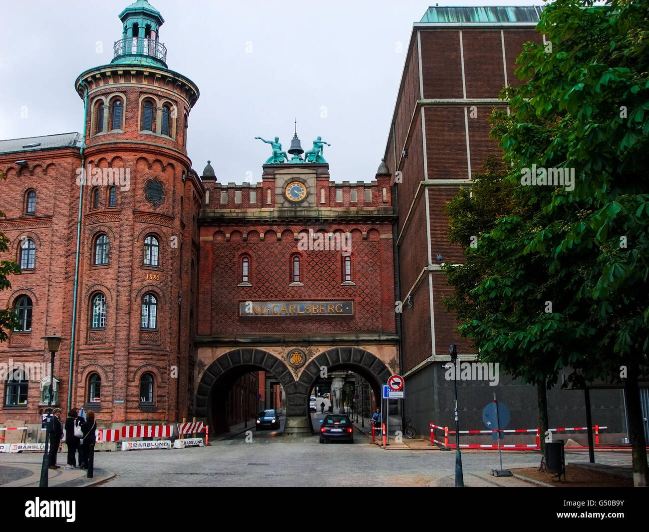 Carlsberg factory at Copenhagen city, Denmark Stock Photo - Alamy