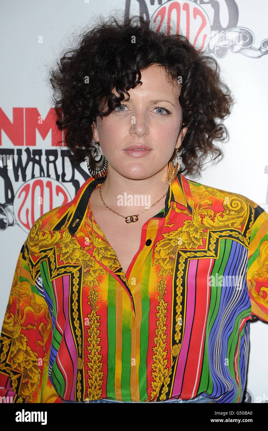 Annie mac arriving nme awards o brixton academy hi-res stock ...