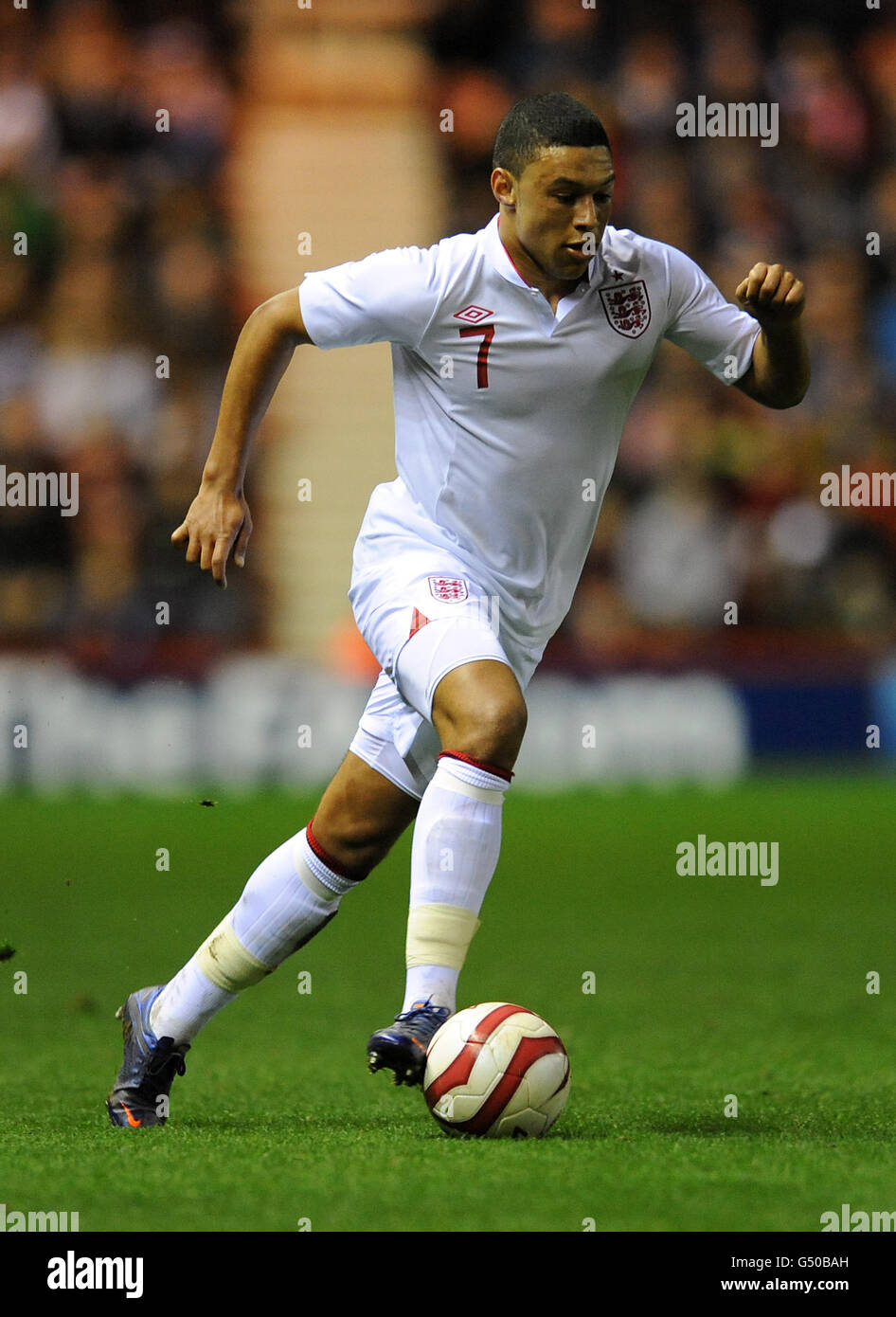 England's Alex Oxlade-Chamberlain during the UEFA European Championship ...