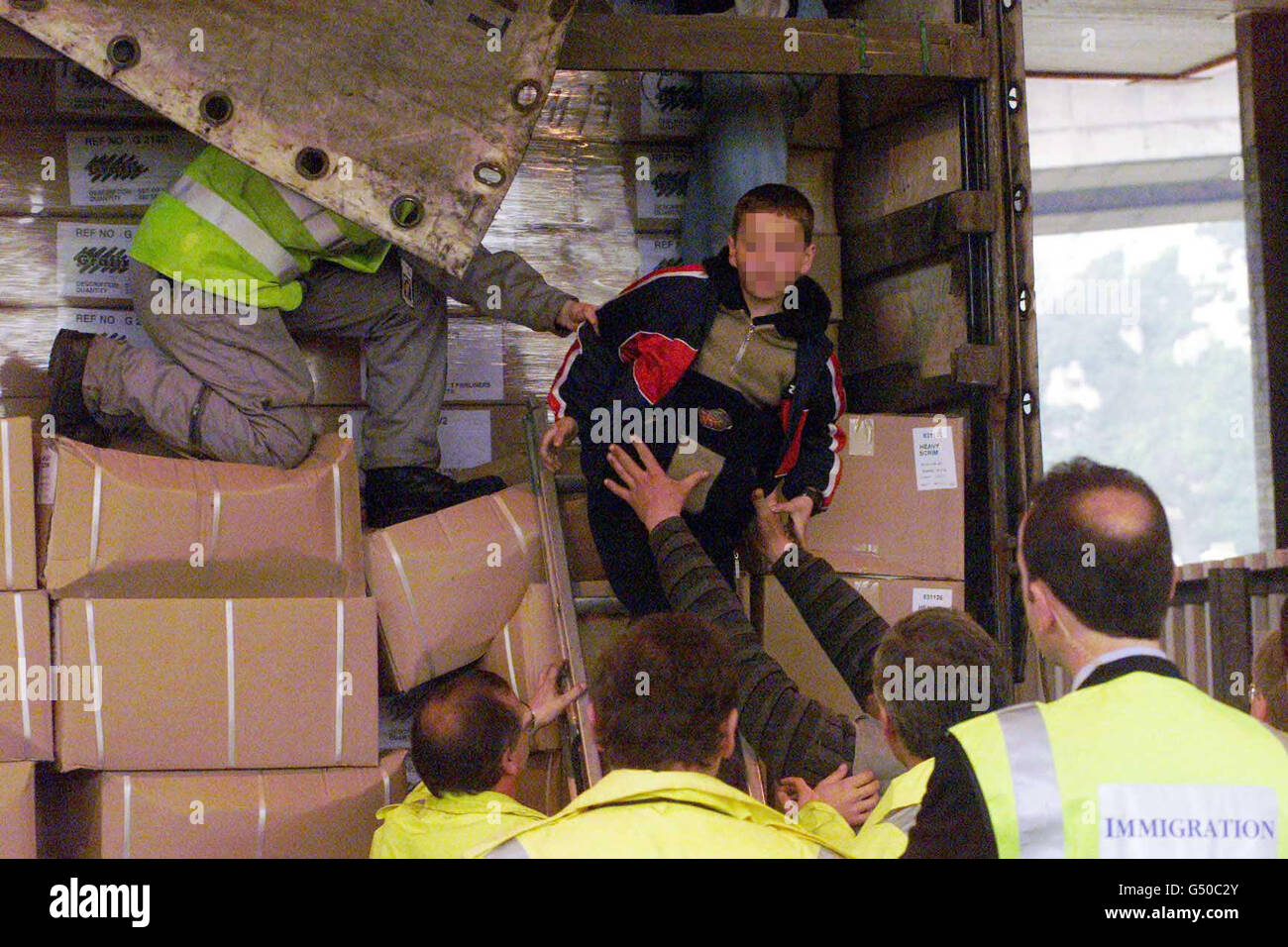 Asylum seekers Dover Stock Photo - Alamy