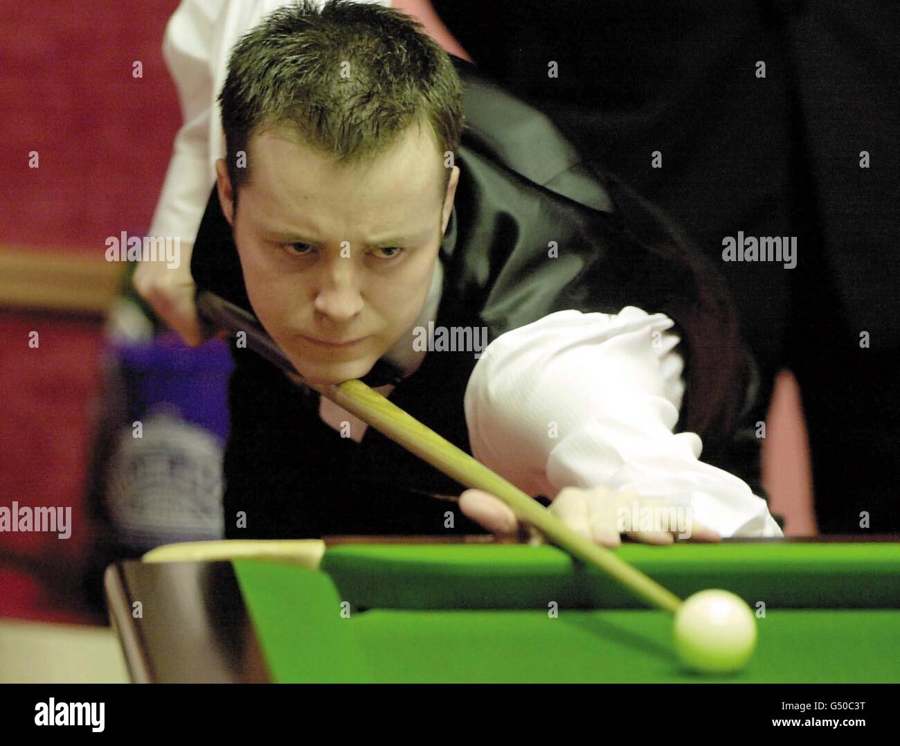 Higgins World Snooker Finals Stock Photo - Alamy