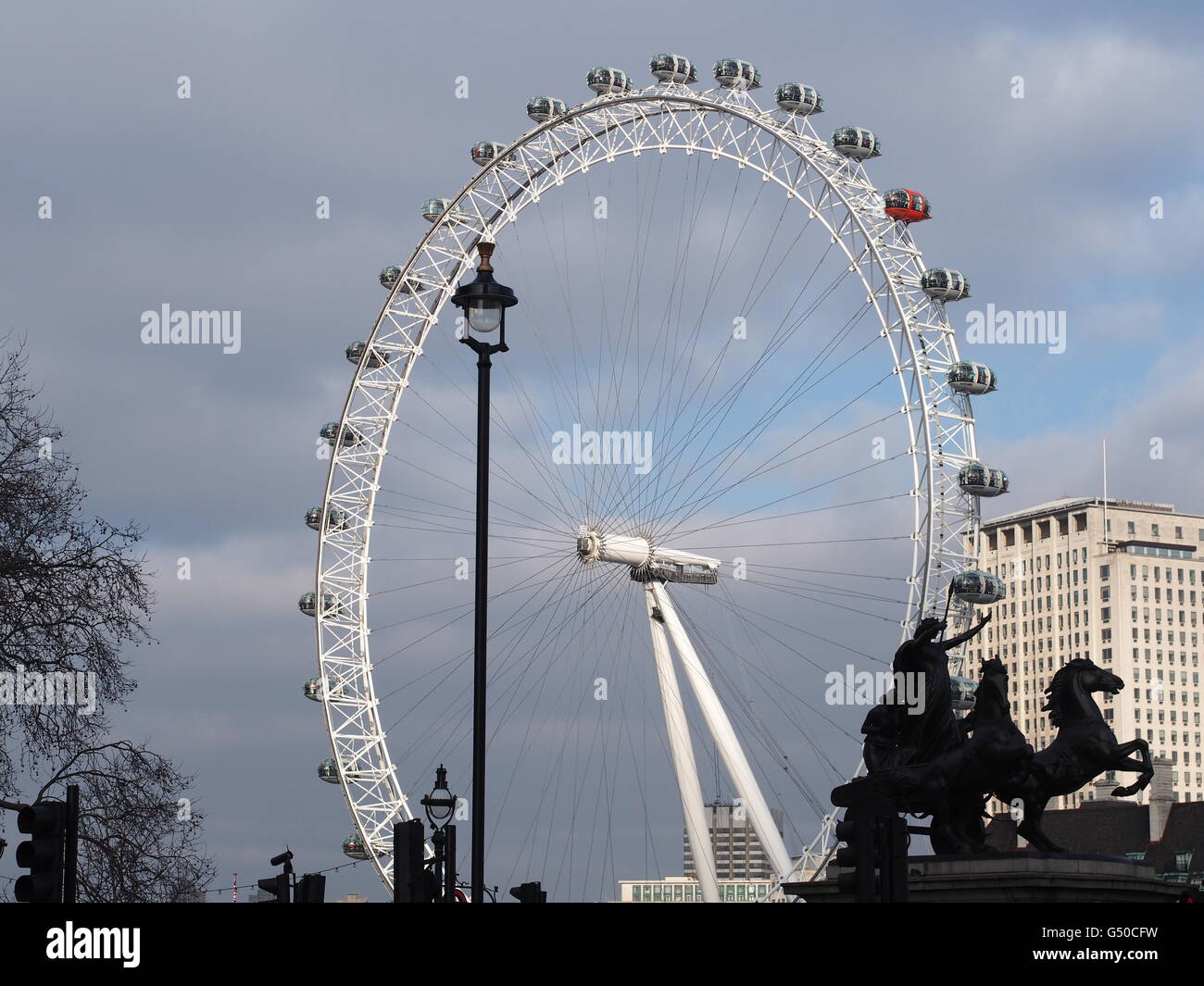 "Millennium wheel London Stock Photo - Alamy