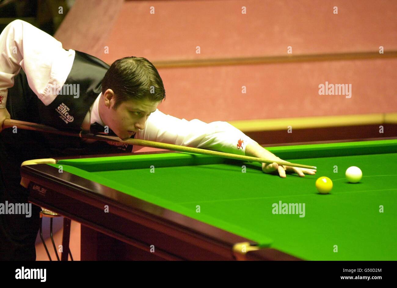 Snooker final Matthew Stevens Stock Photo - Alamy
