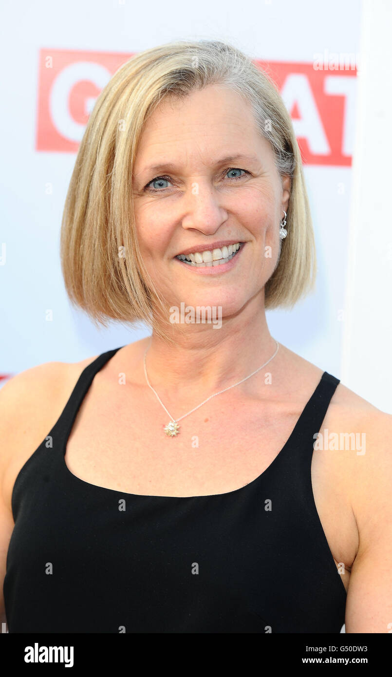 AP OUT: Sue Goffe arrives at a reception to honour the British Nominees ...