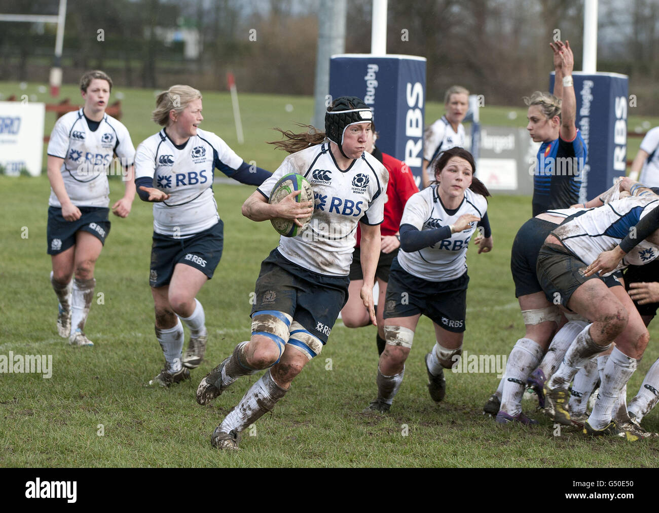 Scotland Rugbyu Scotland Women High Resolution Stock Photography and ...