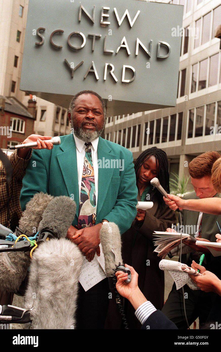 MP Bernie Grant 1 Stock Photo - Alamy