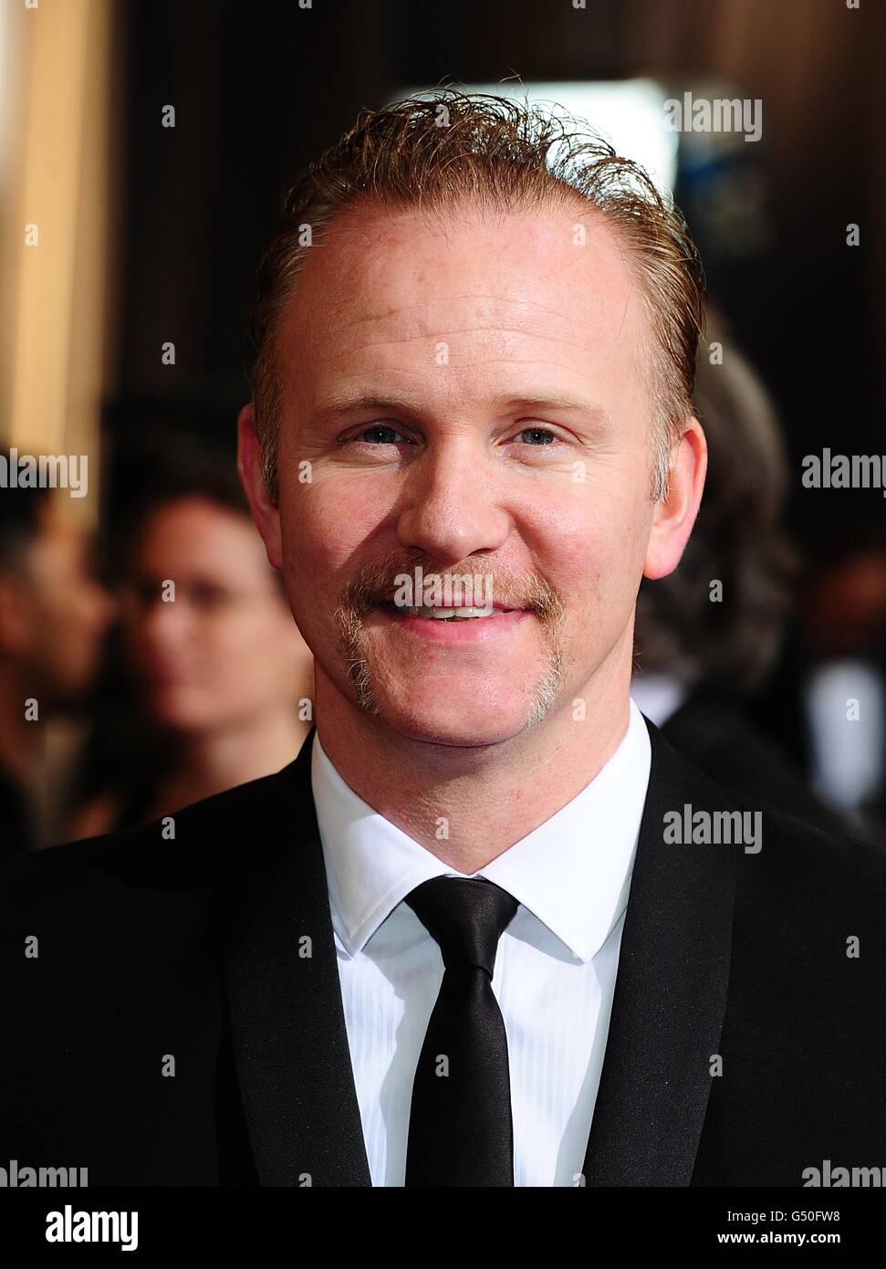 Morgan Spurlock arriving at the 84th Annual Academy Awards, held at the ...