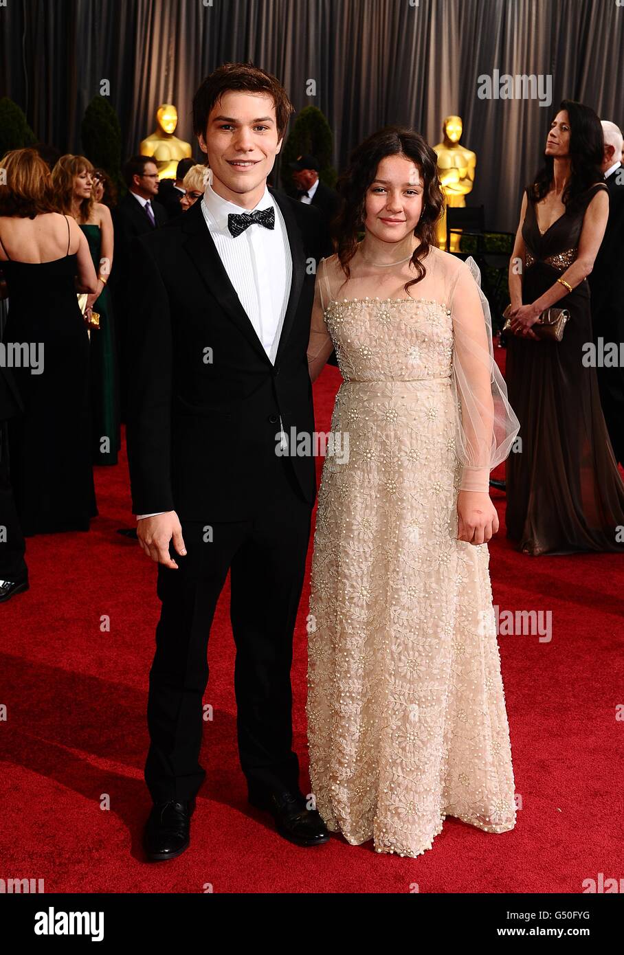 The 84th Academy Awards - Arrivals - Los Angeles. Nick Krause and Amara ...