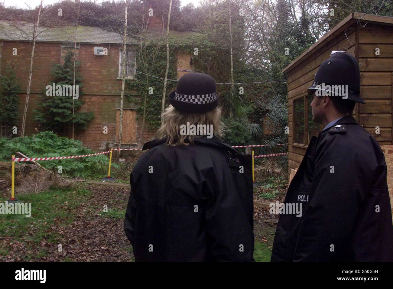 Martin Trial Farm Police Stock Photo - Alamy