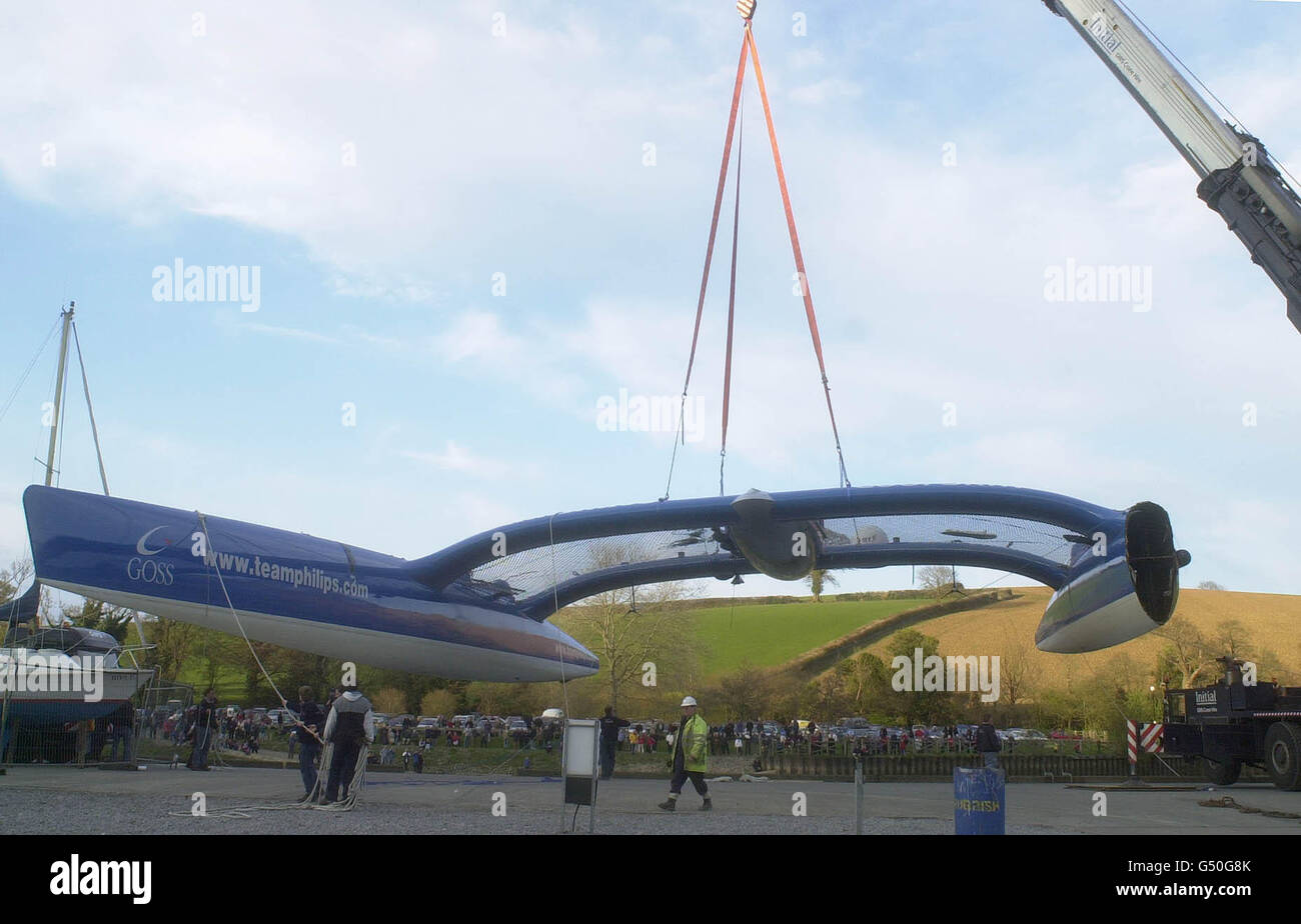 Team philips catamaran hi-res stock photography and images - Alamy