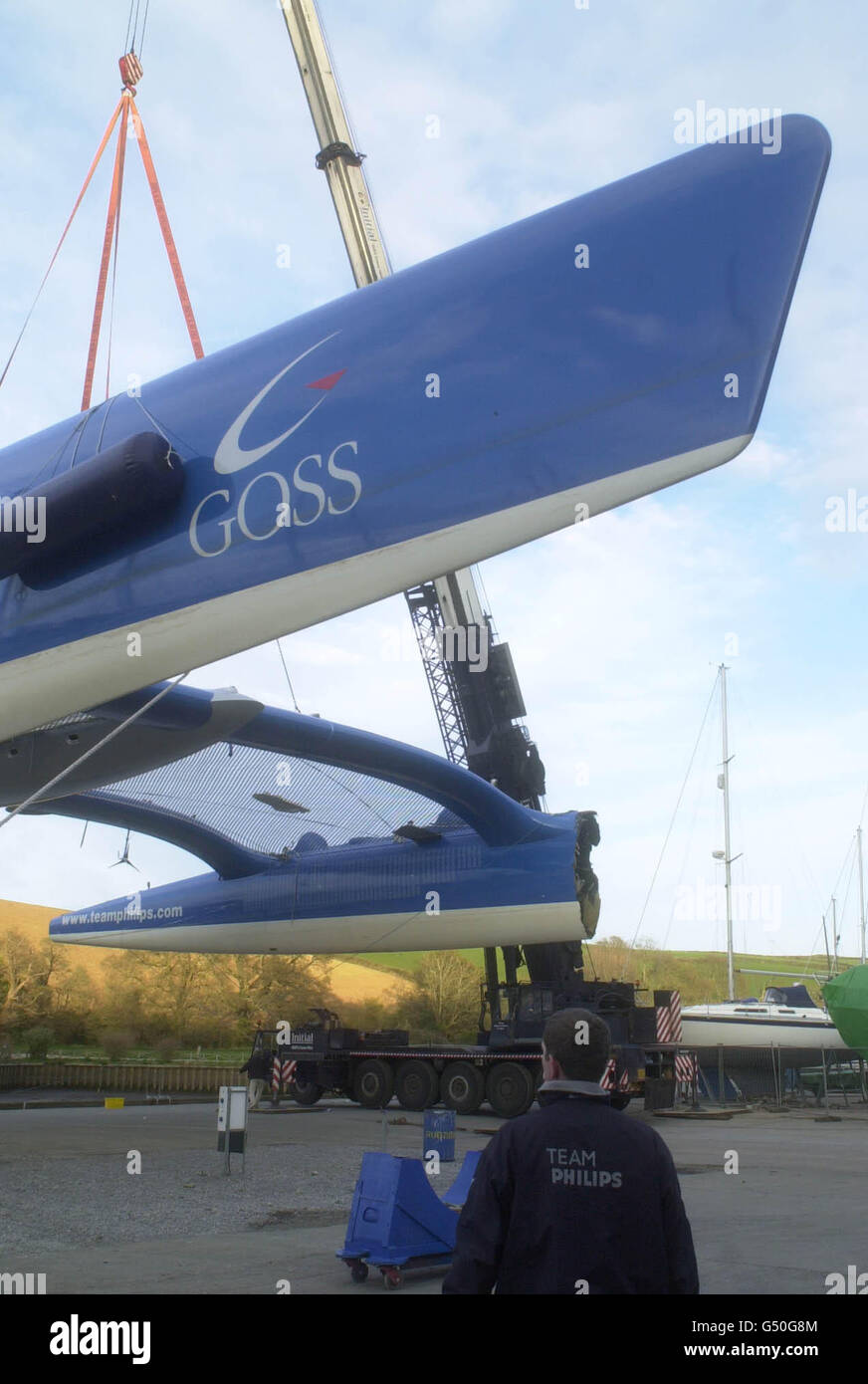 Team philips catamaran hi-res stock photography and images - Alamy