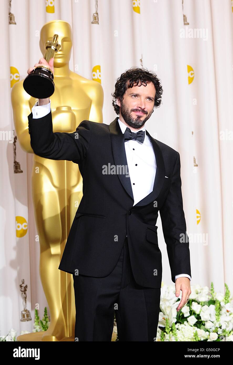Bret McKenzie with the Achievement in Music (Original Song) award ...